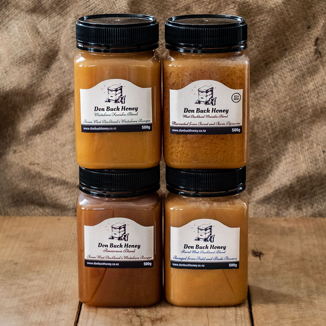 West Auckland Four-Pack - Don Buck Honey