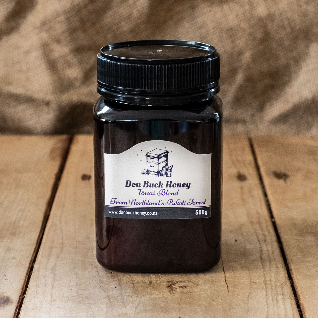 Towai Honey - Puketi Forest, Northland - Don Buck Honey