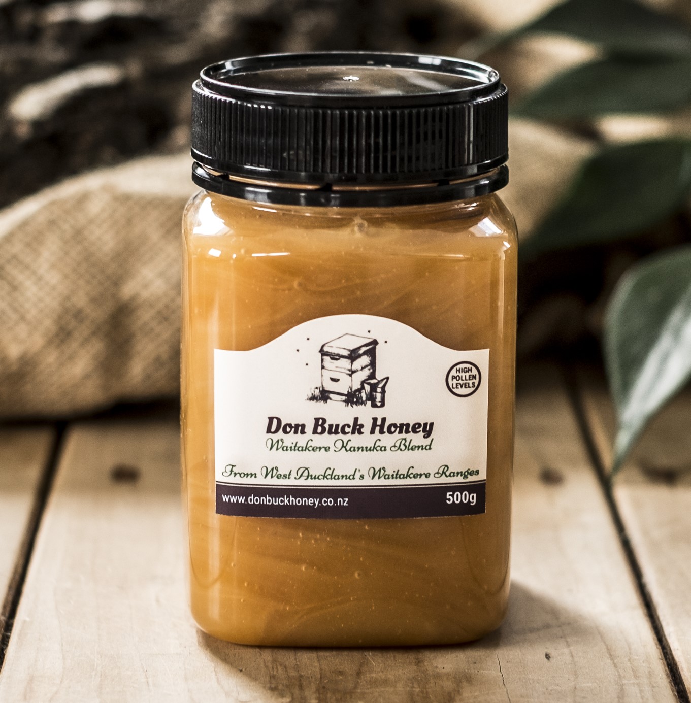 Waitakere Ranges Kanuka Blend 500g - Don Buck Honey